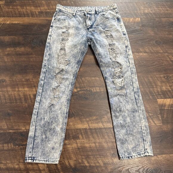 TRUE ROCK | Jeans | True Rock Premium Mens Size 34x 29 Jeans Acid Wash ...